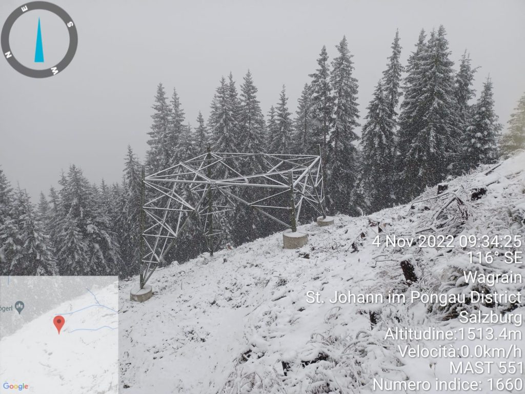 Power lines in Austria for APG - Romei Group S.r.l.